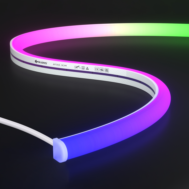 AFT1615-DMX512 RGB neon light-24V Neon Strips - COLORS Lighting