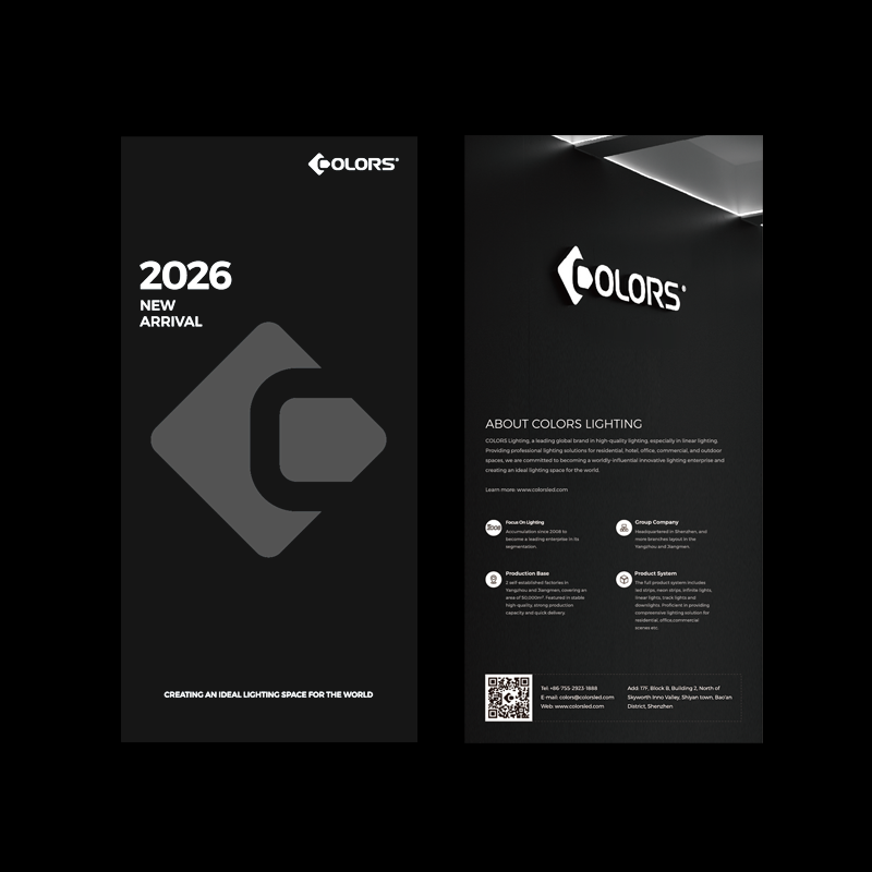 COLORS Brochure 2026 Marketing Materials - COLORS Lighting